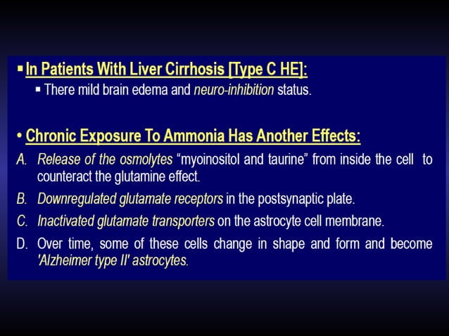 Hepatic Encephalopathy -Pathophysiology,Evaluation And Management | PPT