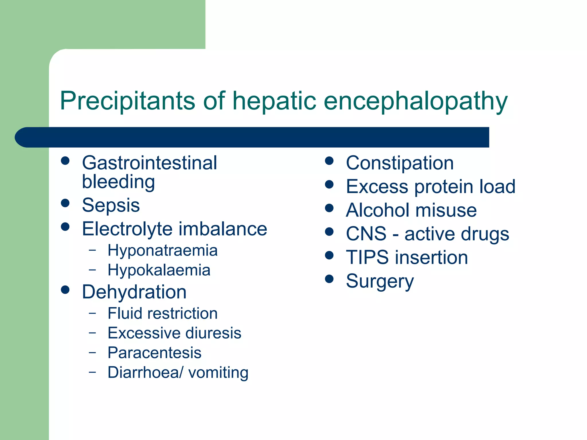 Hepatic encephalopathy final | PPT