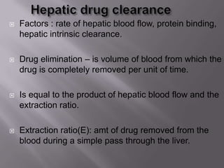 Hepatic physiology & liver function tests | PPTX