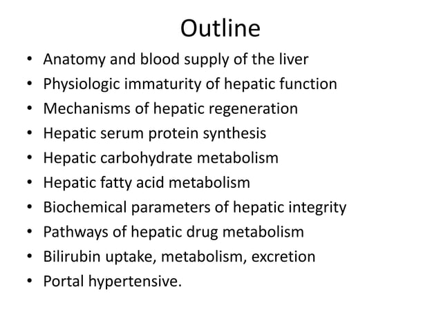Hepatic_Physiology And Hepatic -liver Anatomy | PPT