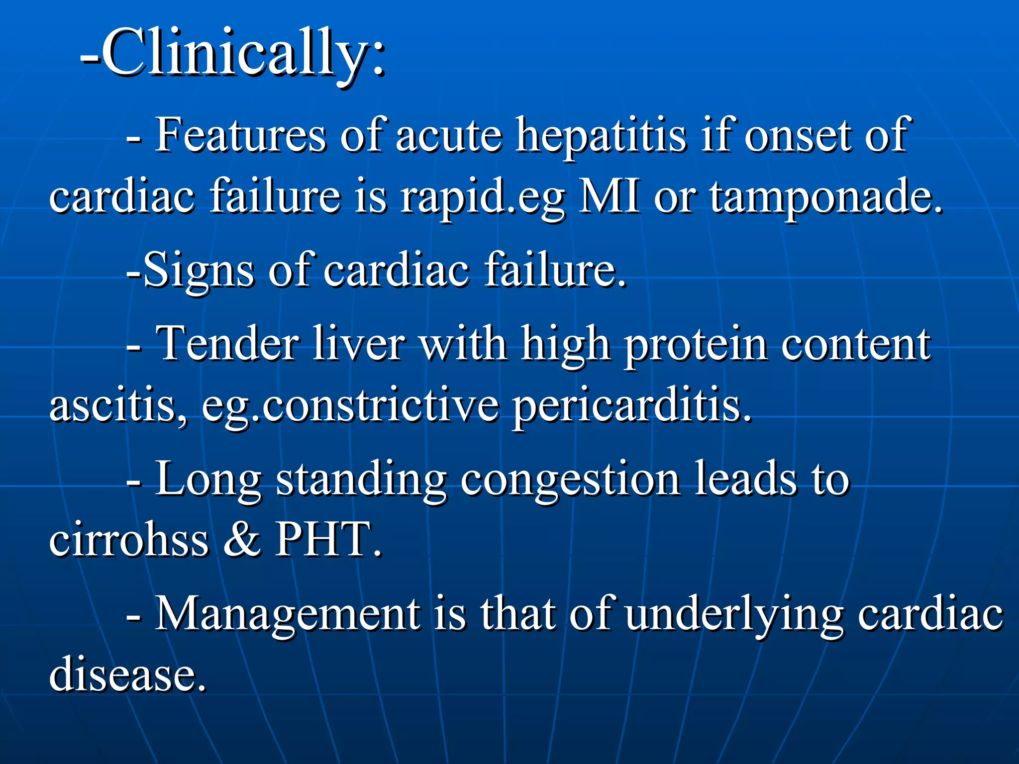 Hepatic Venous Obstruction | PPT