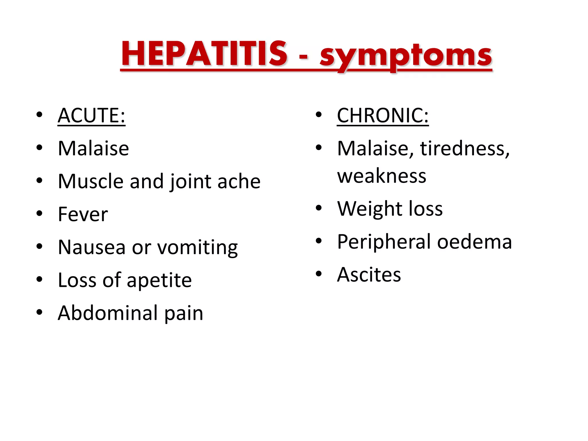 Hepatitis | PPTX