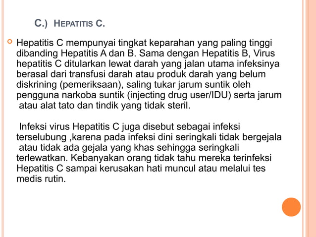 HepatitisHepatitisHepatitisHepatitisHepatitis | PPTX