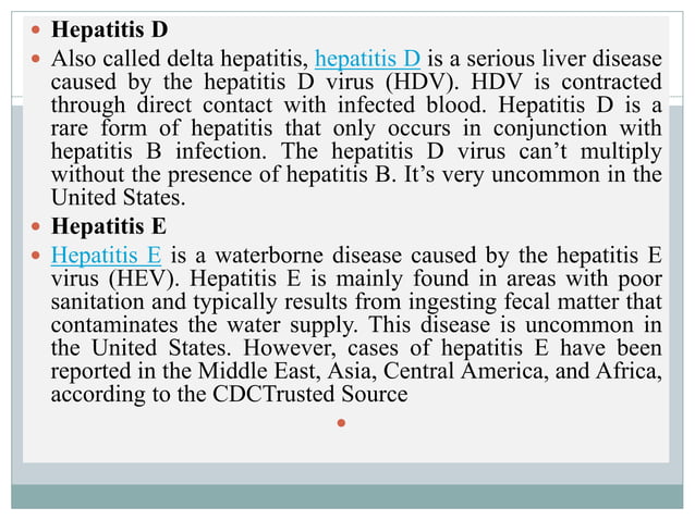 Hepatitis | PPT