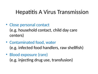 Hepatitis presentation for adult peoples. | PPTX