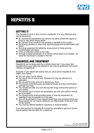 Hepatitis B | PDF