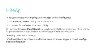Hepatitis -B implications , investigations and management | PPT
