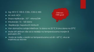 Hepatitis C virus ( HCV) | PPT