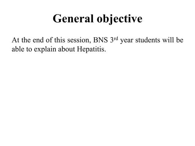 Hepatitis ppt | PPTX | Infectious Diseases | Diseases and Conditions