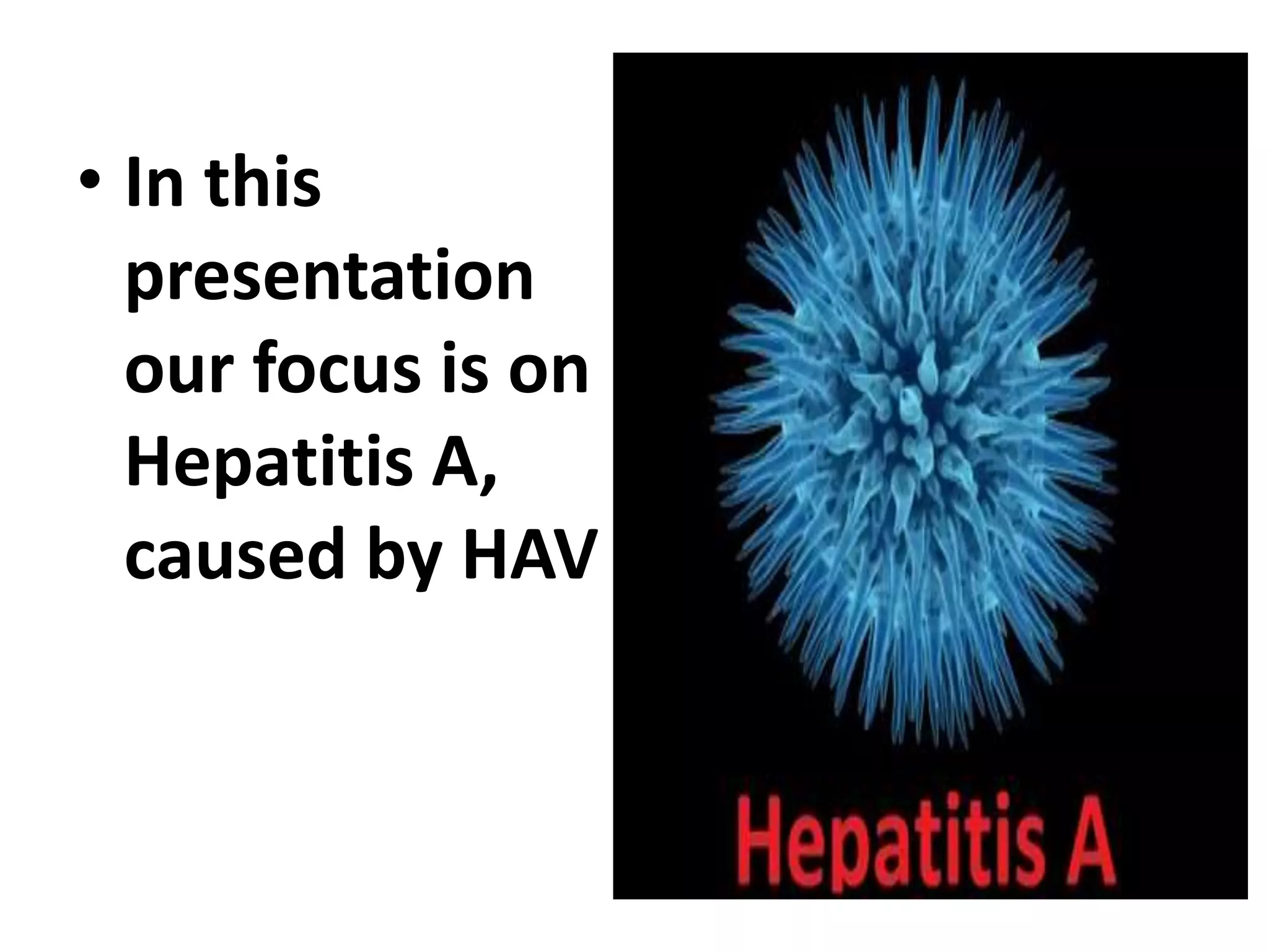 HEPATITIS "A" | PPTX