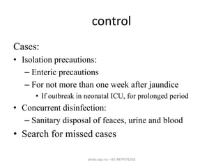 Epidemiology, Prevention and Control of Hepatitis A | PPTX