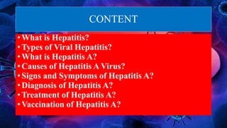 Hepatitis A | PPTX