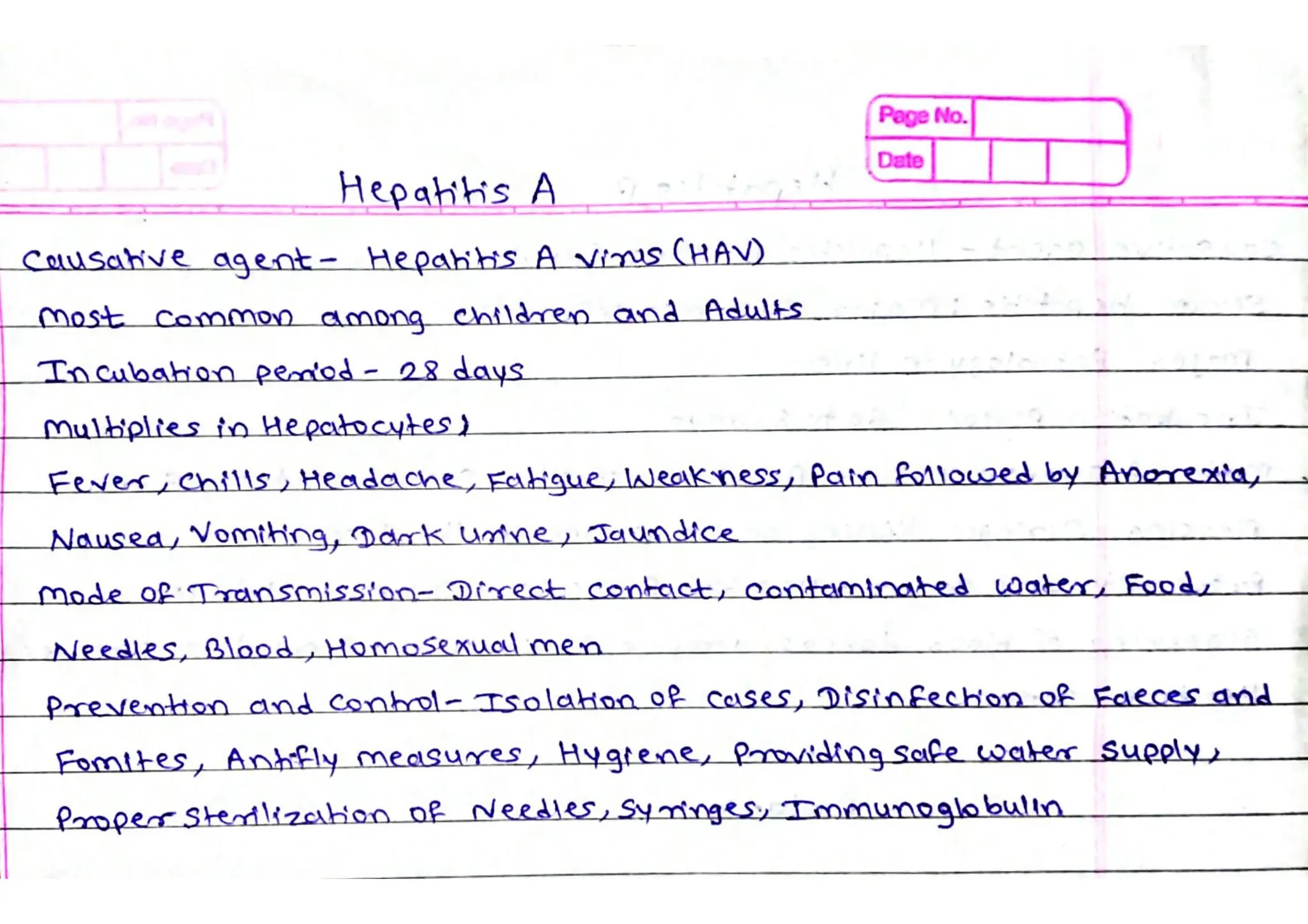 Hepatitis A | PDF