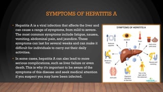 Understanding Hepatitis A: Causes, Impact, and Prevention | PDF