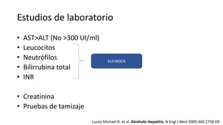 Hepatitis alcoholica | PPTX