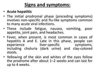 Hepatitis, alcohol liver disease | PPTX