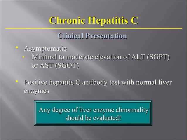 Hepatitis and interferons | PPT