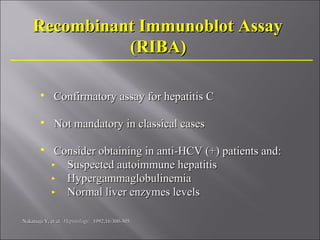 Hepatitis and interferons | PPT