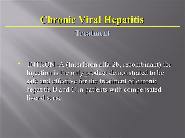 Hepatitis and interferons | PPT