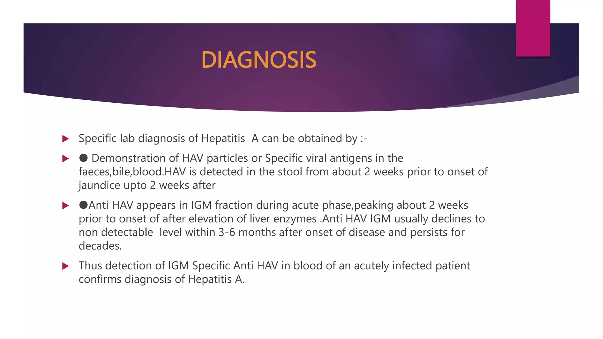 Hepatitis A Virus | PPTX