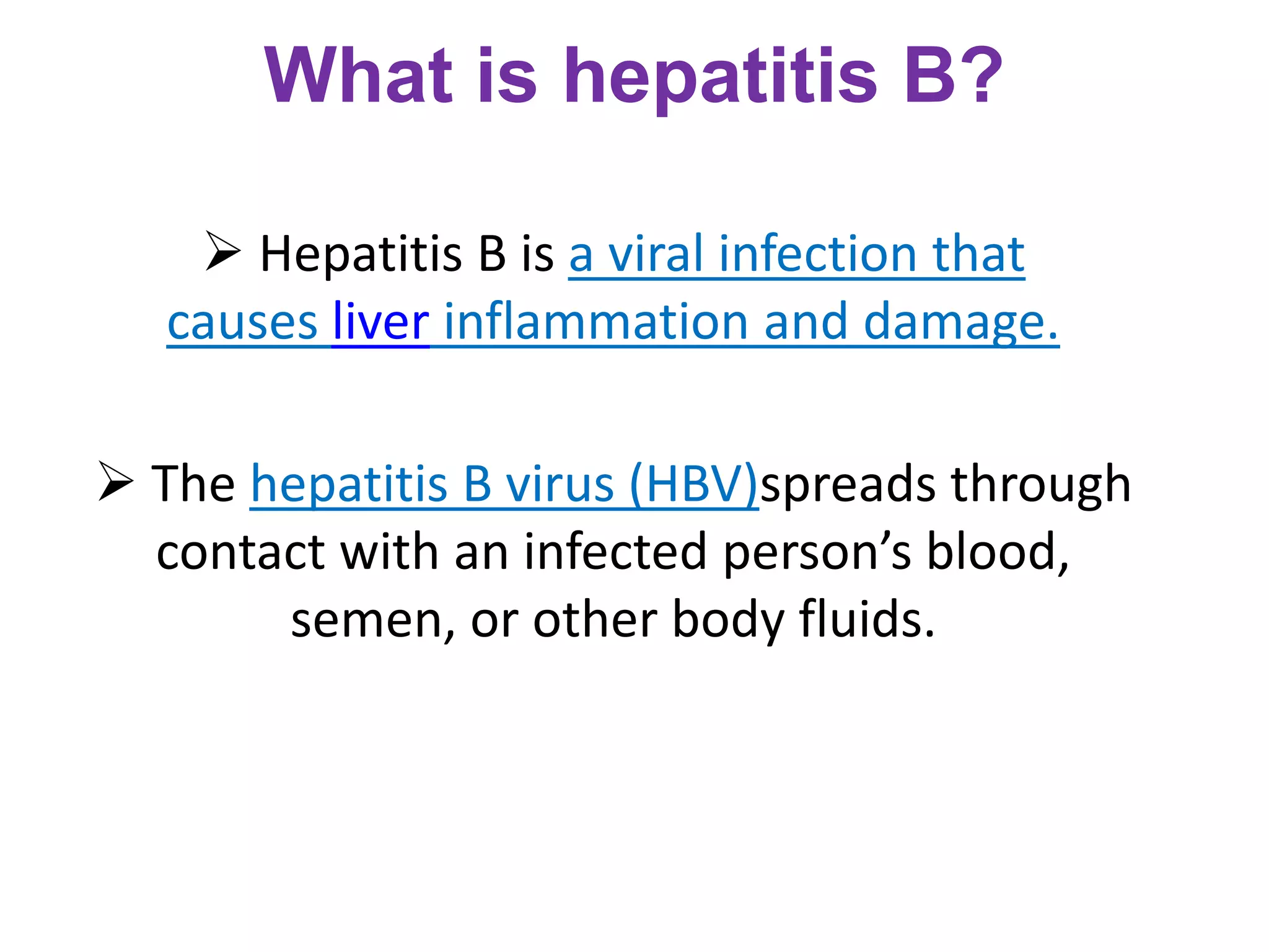 Hepatitis b | PPTX