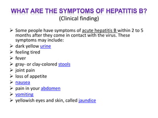 Hepatitis b | PPTX