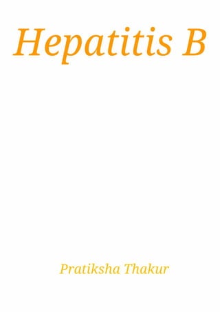 Hepatitis B | PDF | Medical Health