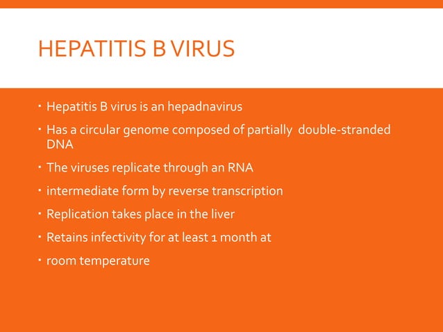 Hepatitis B infection | PPT
