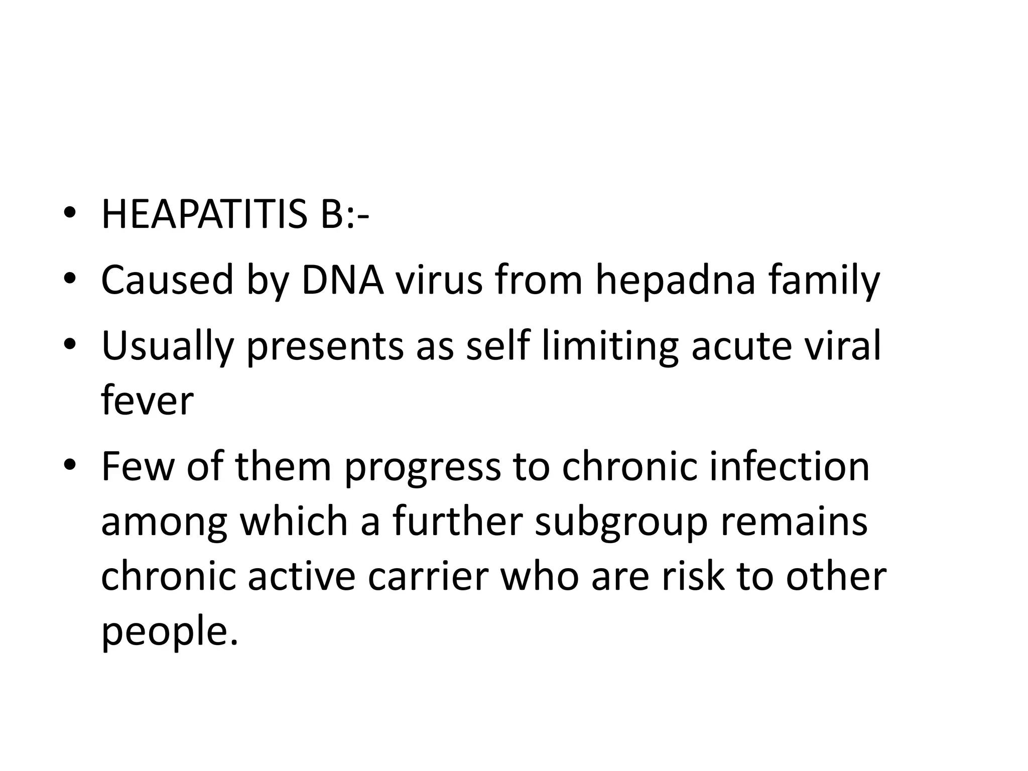 Hepatitis b recommendations for health care professionals | PPTX