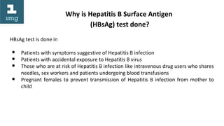 Hepatitis B Blood Test (HBsAg) | ODP