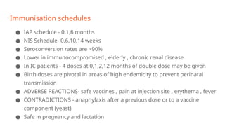 Hepatitis b vaccine immunisation schedule ,mode of action ,latest ...