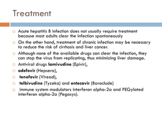 Hepatitis b virus (hbv) | PPTX