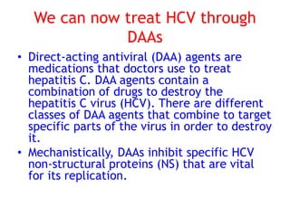 NEW DISCOVERIES ABOUT HEPATITIS C | PPT