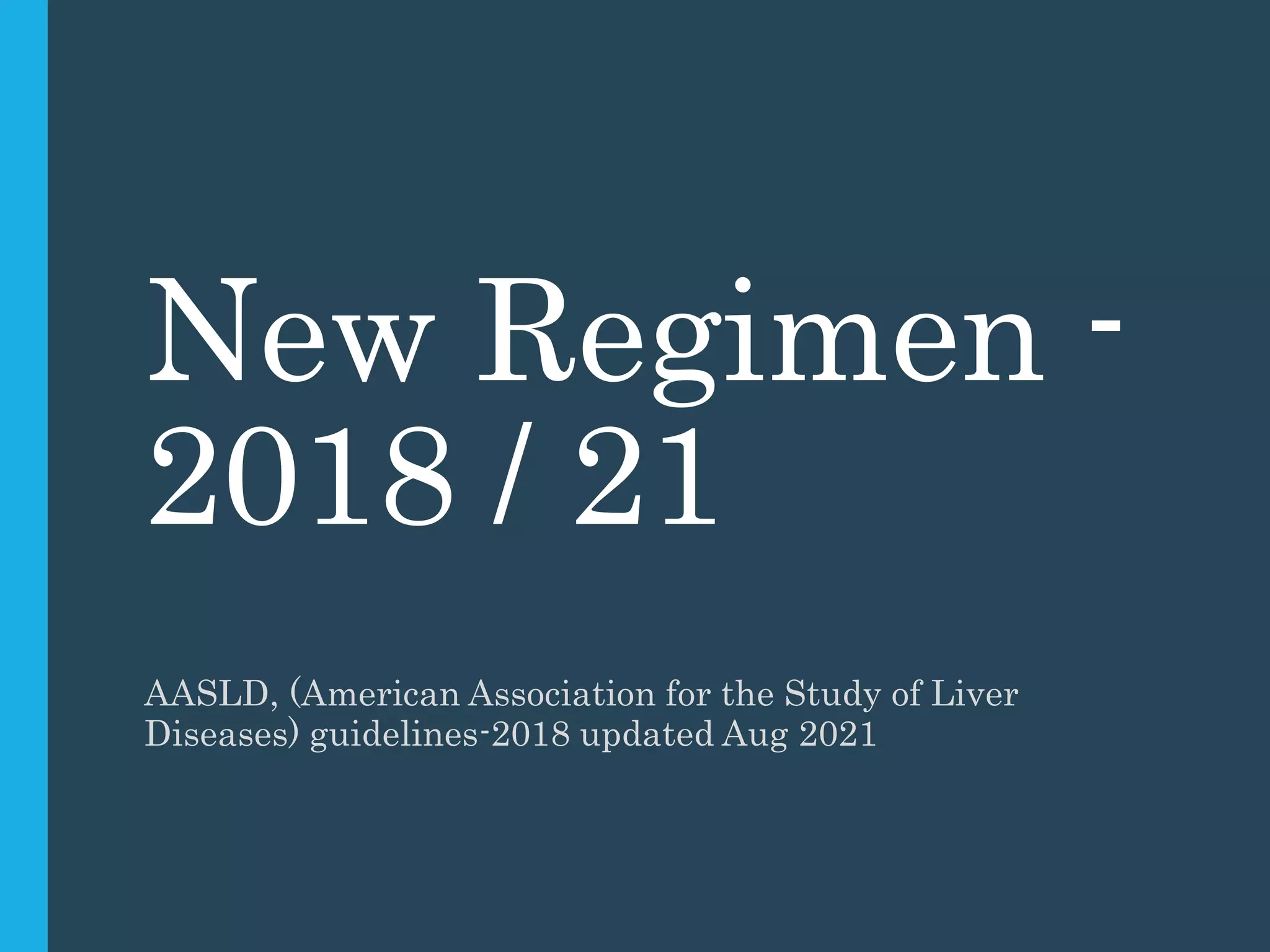 Hepatitis C.Diagnosis and Management. AASLD Guidelines | PPTX
