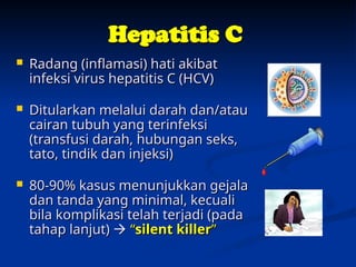 MATERI PPT HEPATITIS C FAKULTAS KESEHATAN | PPT