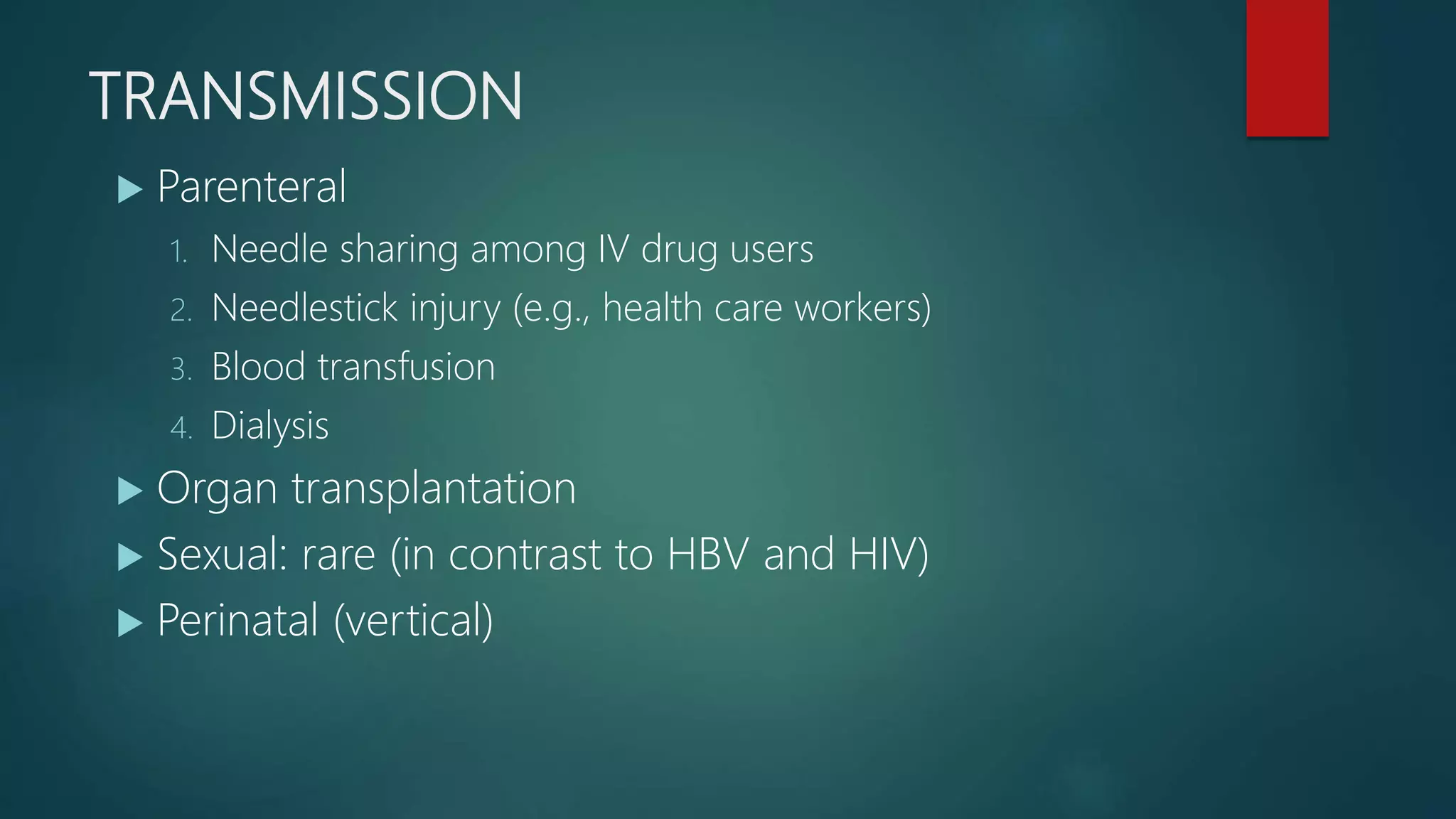 Hepatitis c (hcv) | PPTX