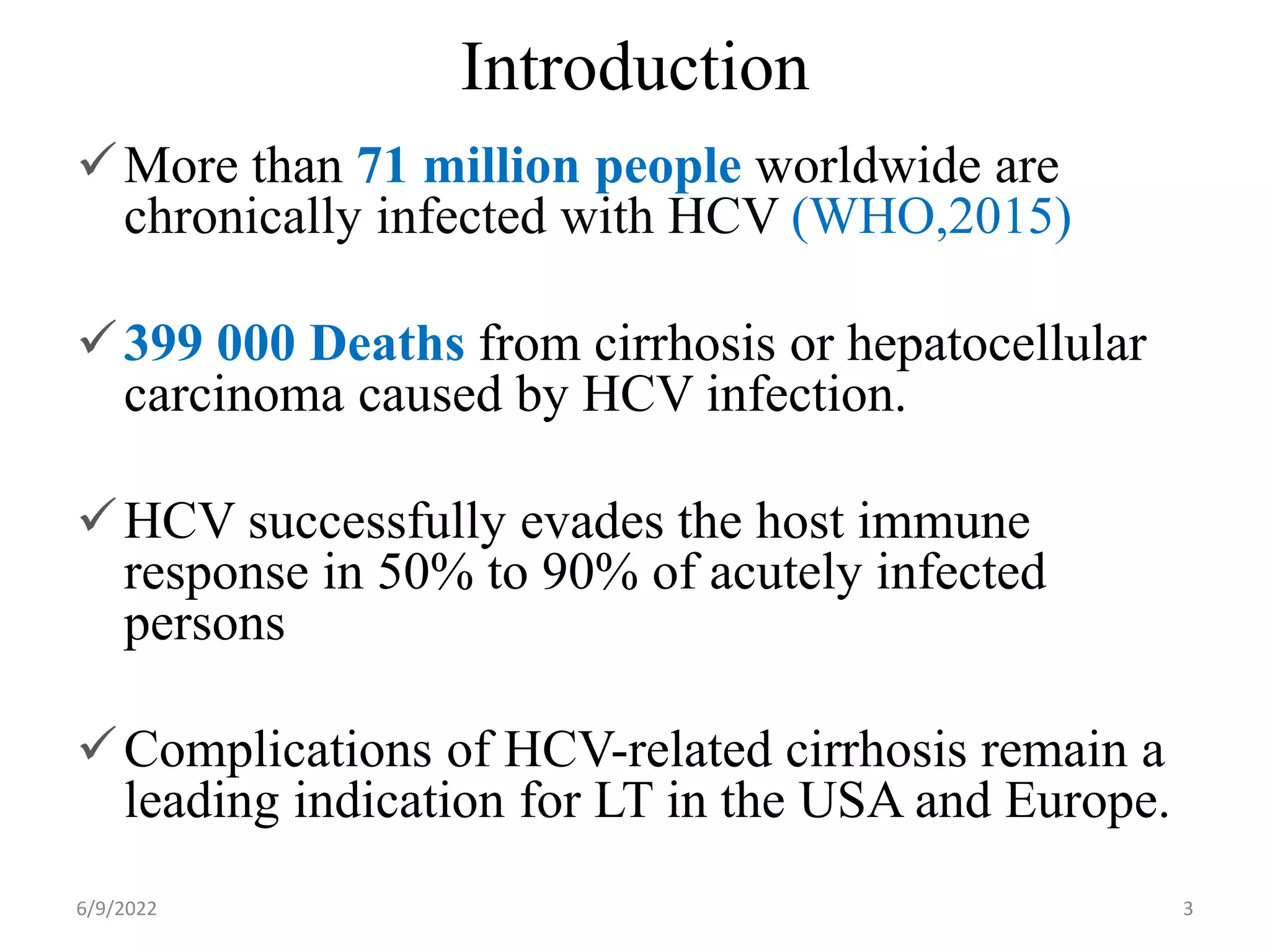 Hepatitis C | PPTX