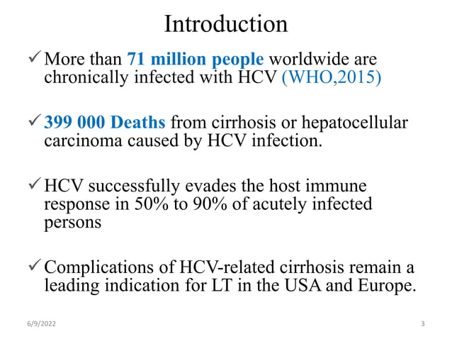 Hepatitis C | PPTX