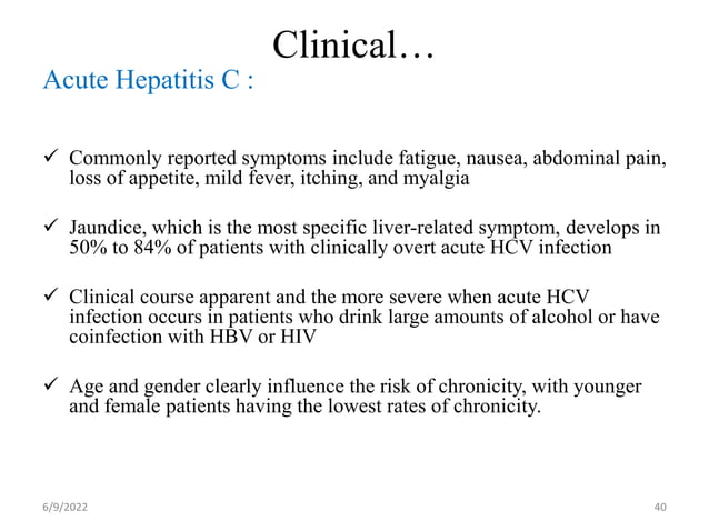 Hepatitis C | PPTX