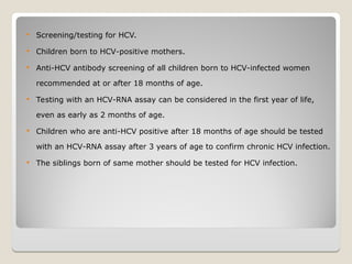 Hepatitis – C ( nelson ).ppt neonatal hep c | PPT