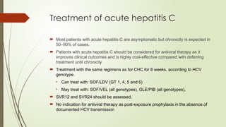 Hepatitis C Treatment Guidelines Gastroentrology .pptx
