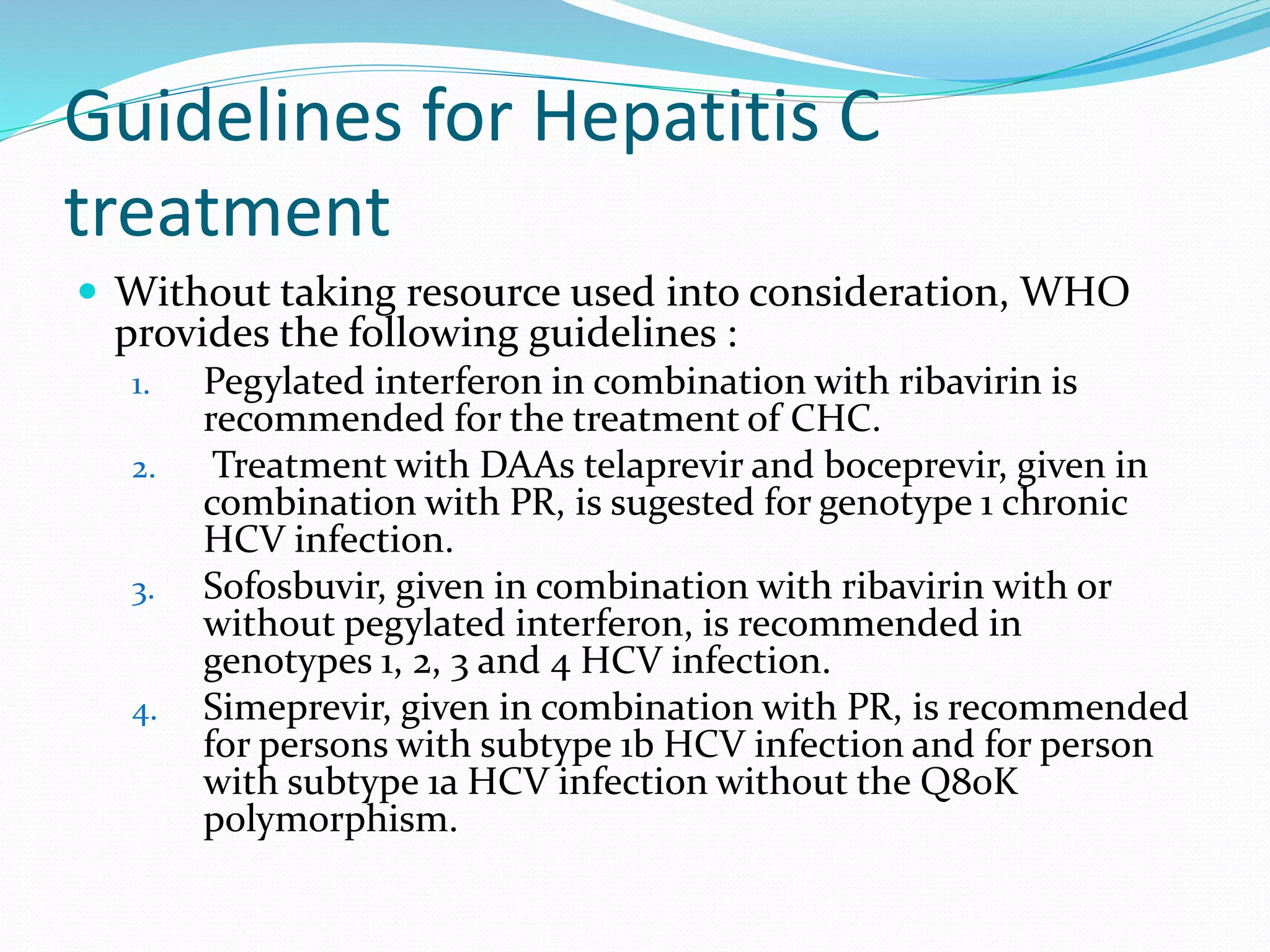 Hepatitis C Virus (HCV) | PPTX