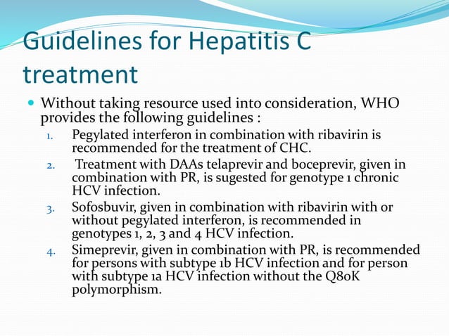 Hepatitis C Virus (HCV) | PPT