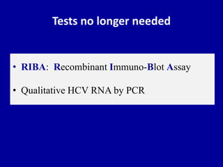 Hepatitis C virus & chronic kidney diseases | PPTX