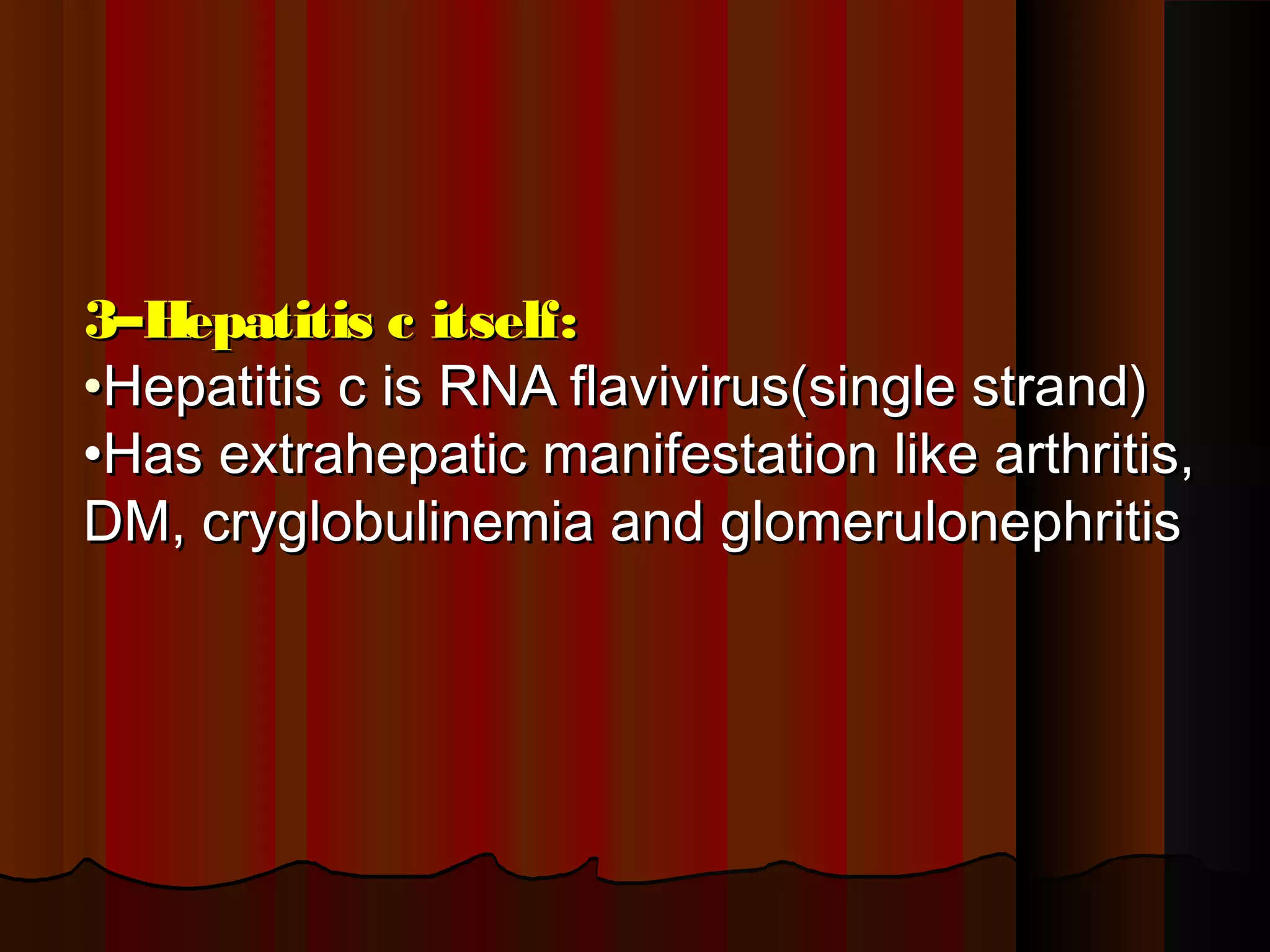 Hepatitis c with renal disease | PPT