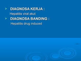 Hepatitis drug induced | PPT