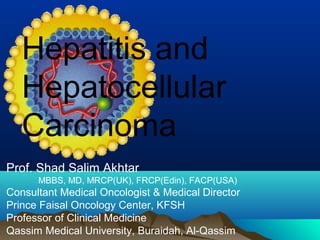 Hepatitis & Hepatocellular Carcinoma | PPT