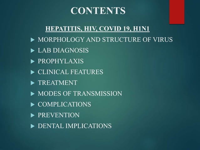 hEPATITIS, hiv, cOVID 19, h1N1.pptx