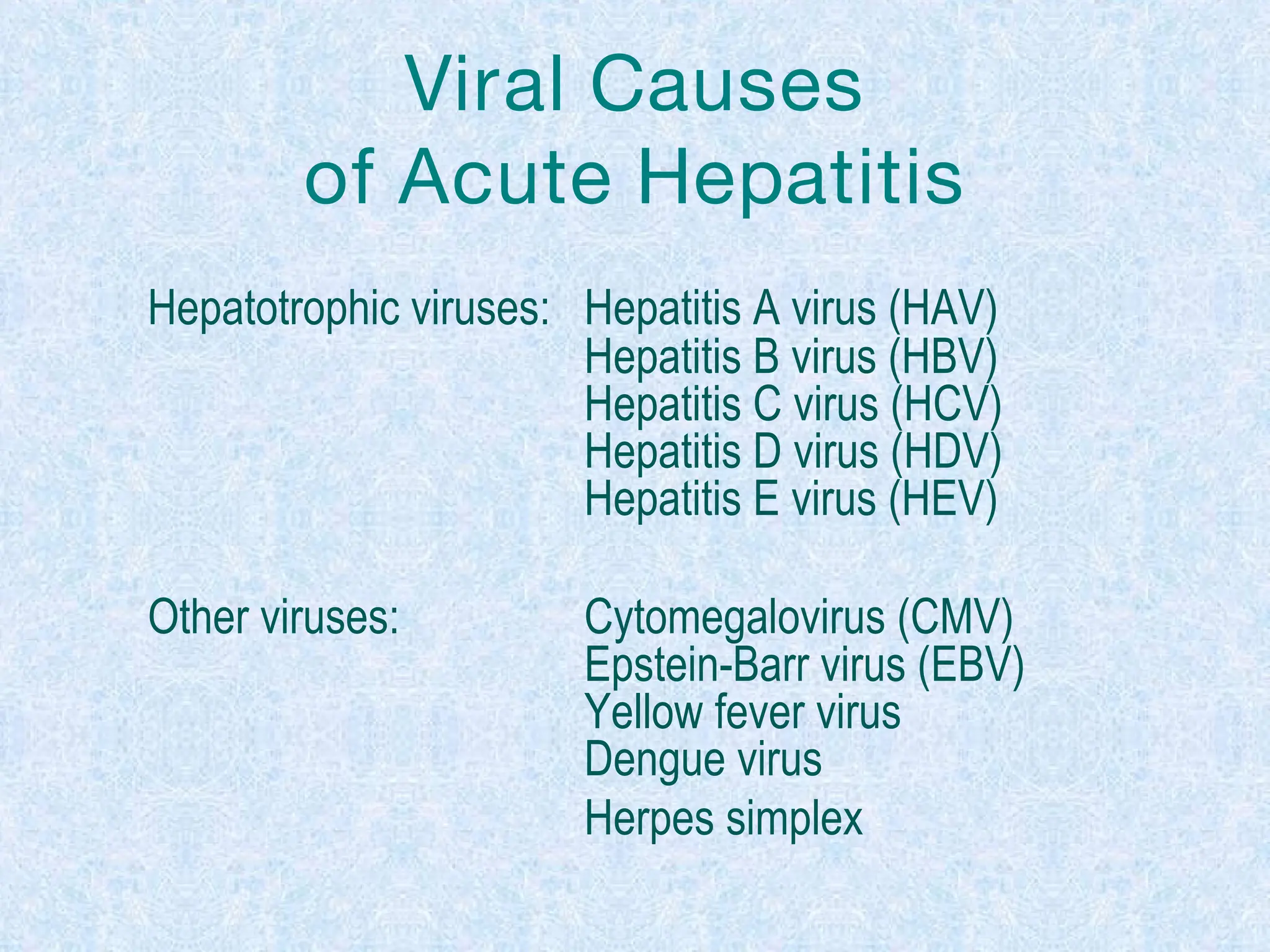 Hepatitis Acute versus Chronic Causes Pathophysiology.pdf