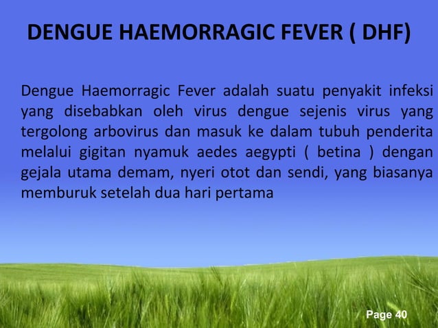 Hepatitis morbili dhf | PPT